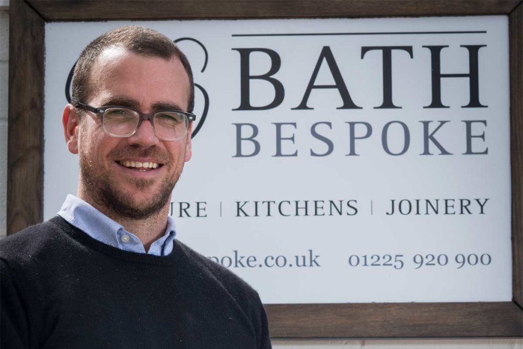 Electric Blue Kitchen by Bath Bespoke - The Kitchen Think