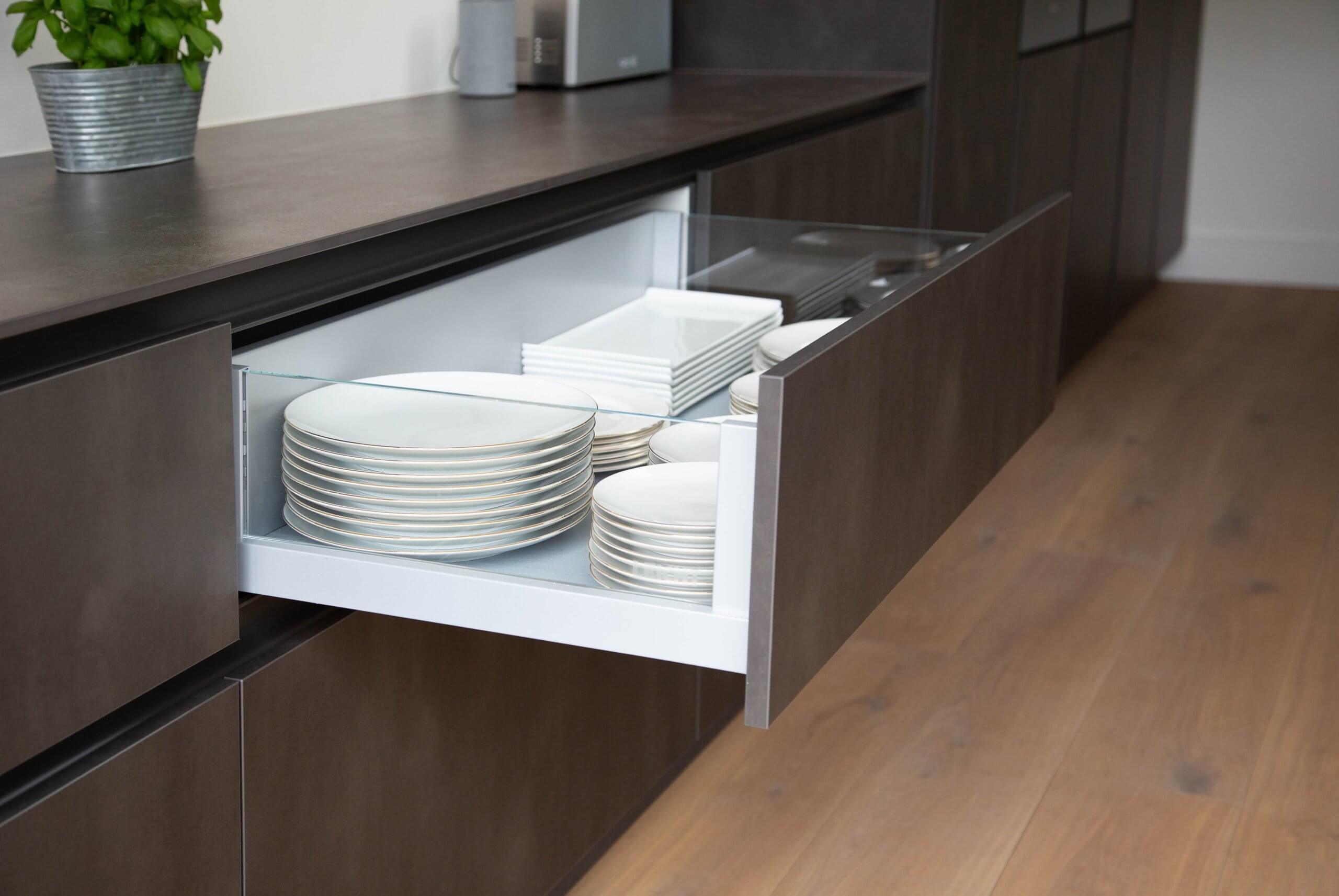 Open Plan Smart Kitchen With Siemens Appliances By Vogue Kitchens - The ...