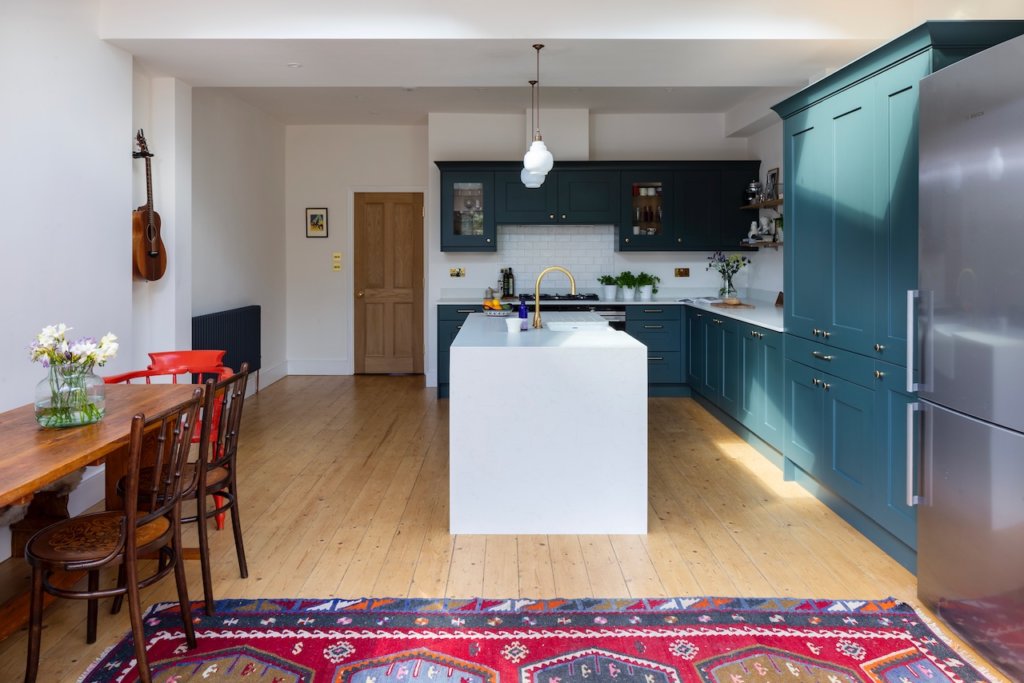 Green Shaker-Style Kitchen by Sheraton Interiors - The Kitchen Think