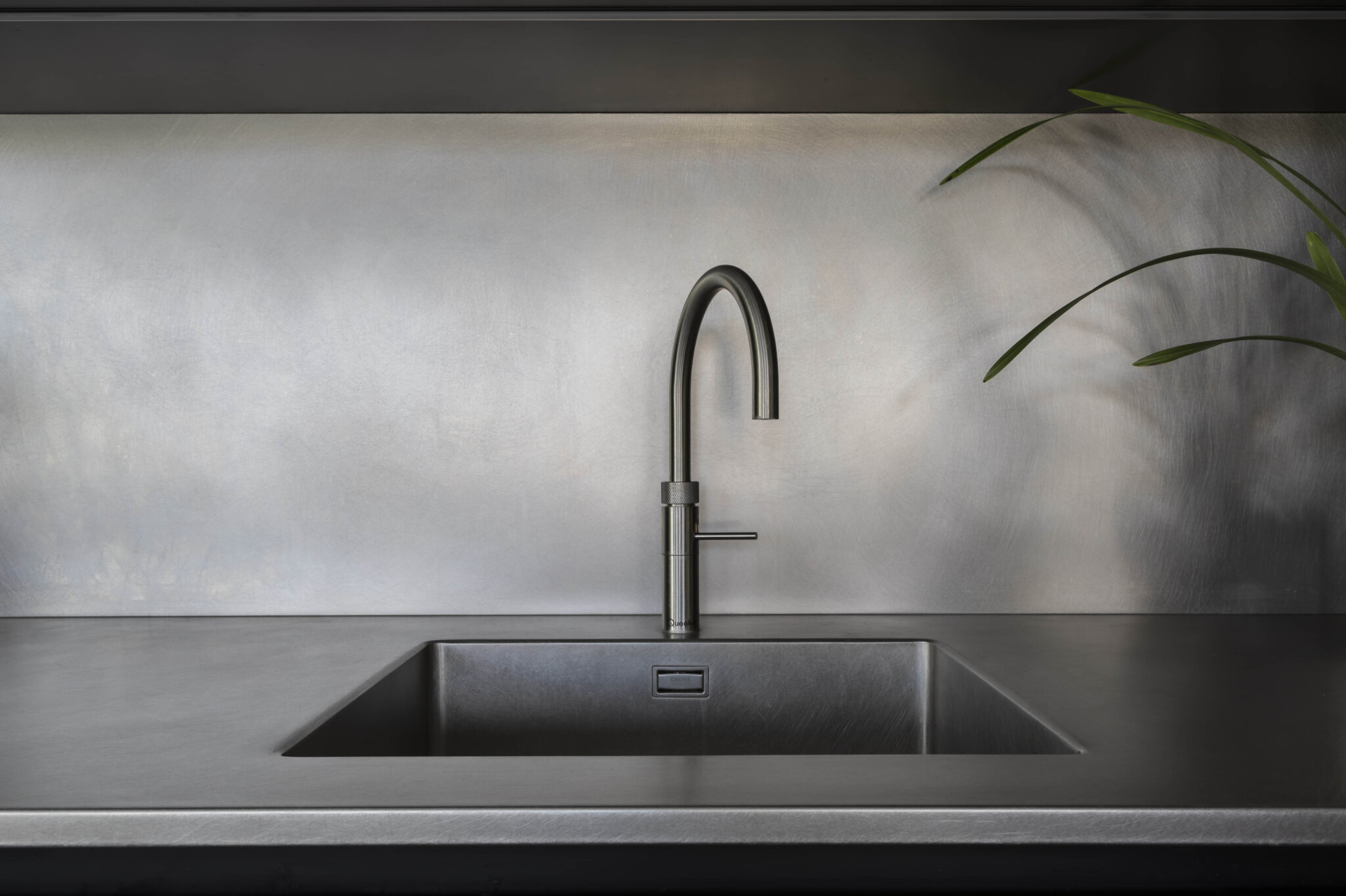 Contemporary monochrome bespoke kitchen by Langstaff-Ellis - The ...