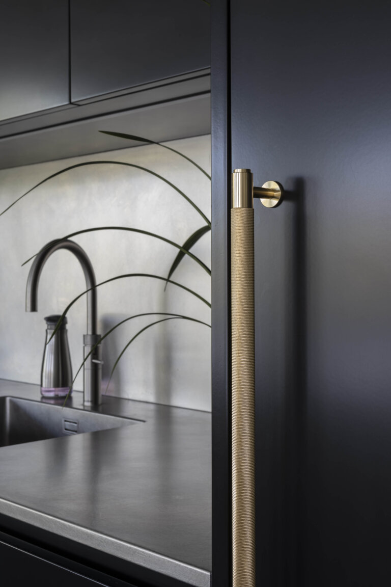 Contemporary monochrome bespoke kitchen by Langstaff-Ellis - The ...