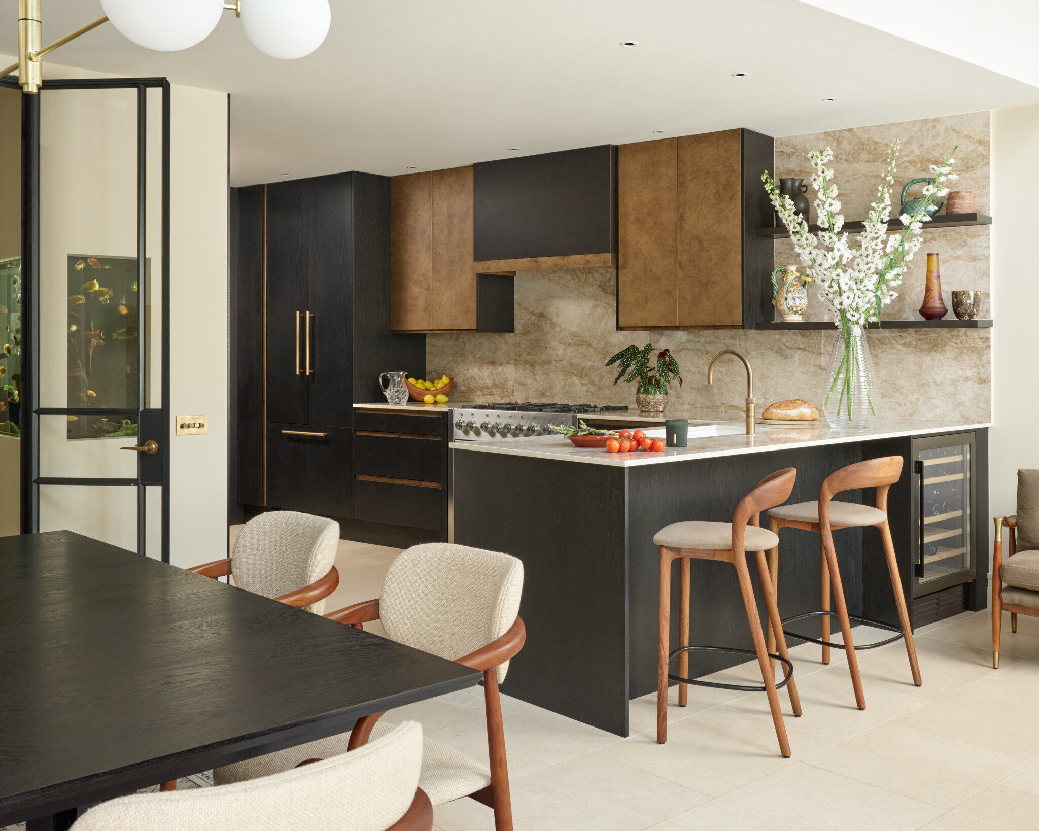 Smoked Oak Kitchen with stand-out style by John Lewis of Hungerford ...