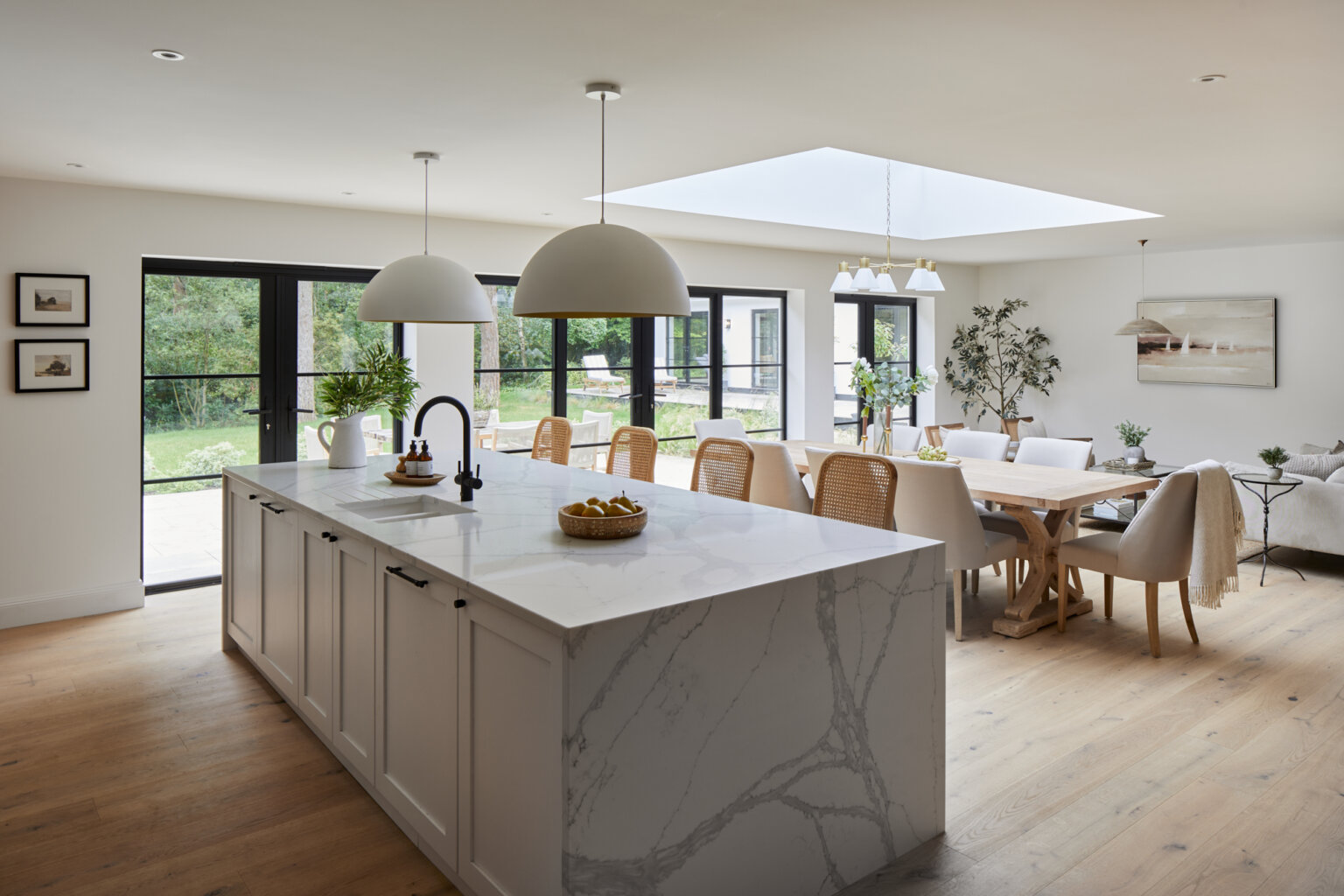 Shaker-style Scandinavian-inspired kitchen by Sheraton Interiors - The ...