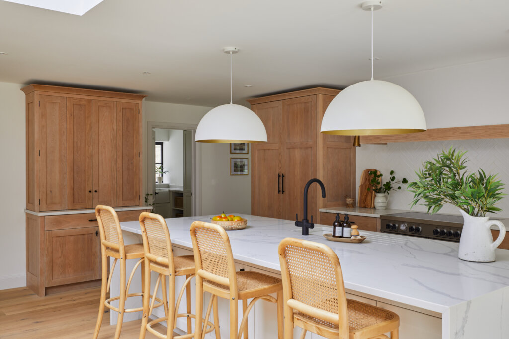 Shaker-style Scandinavian-inspired kitchen by Sheraton Interiors - The ...