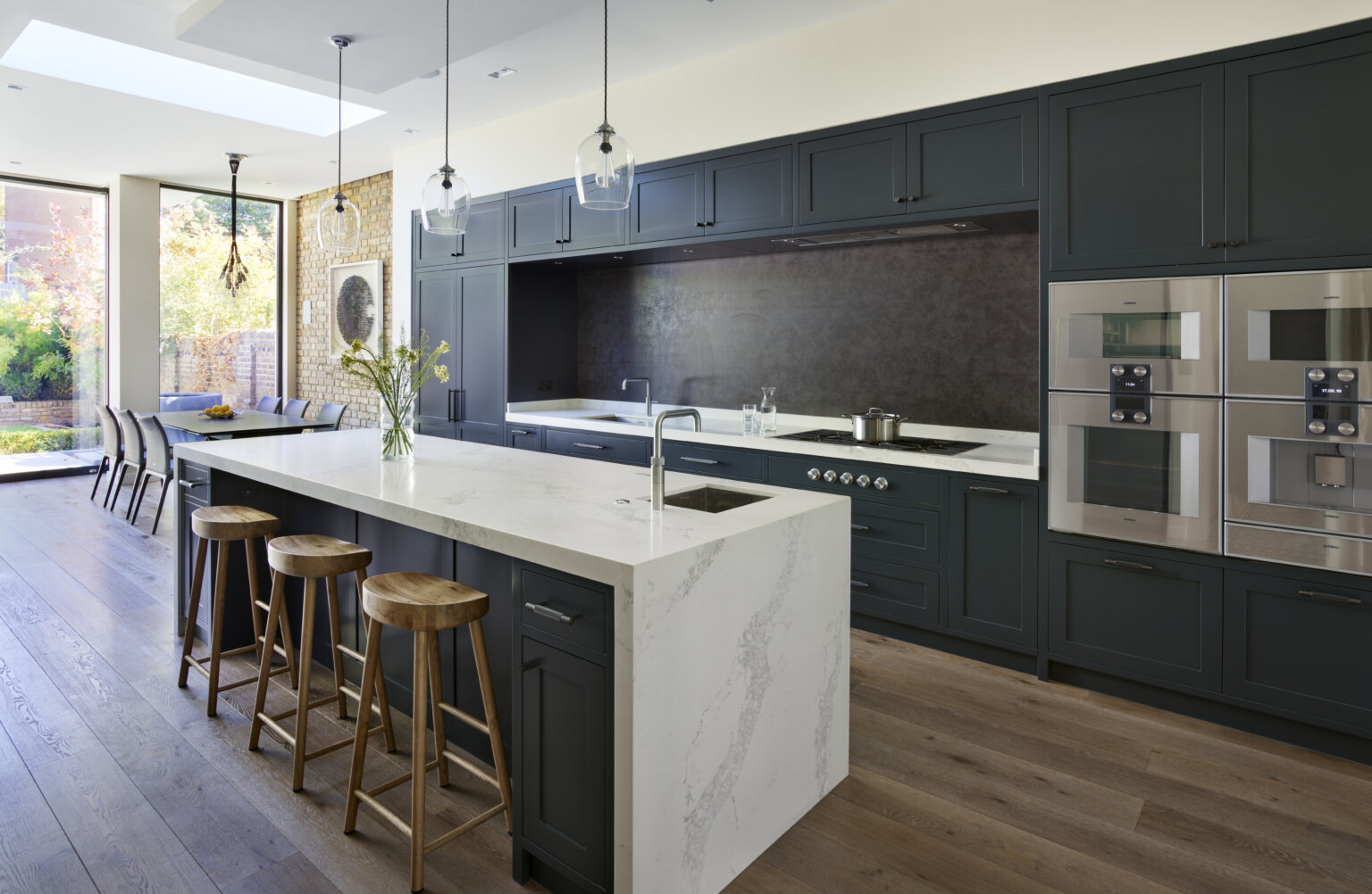 In-frame Shaker-style kitchen by YEO Design - The Kitchen Think