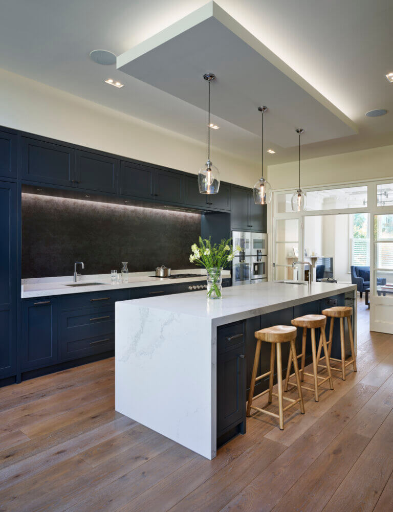 In-frame Shaker-style kitchen by YEO Design - The Kitchen Think