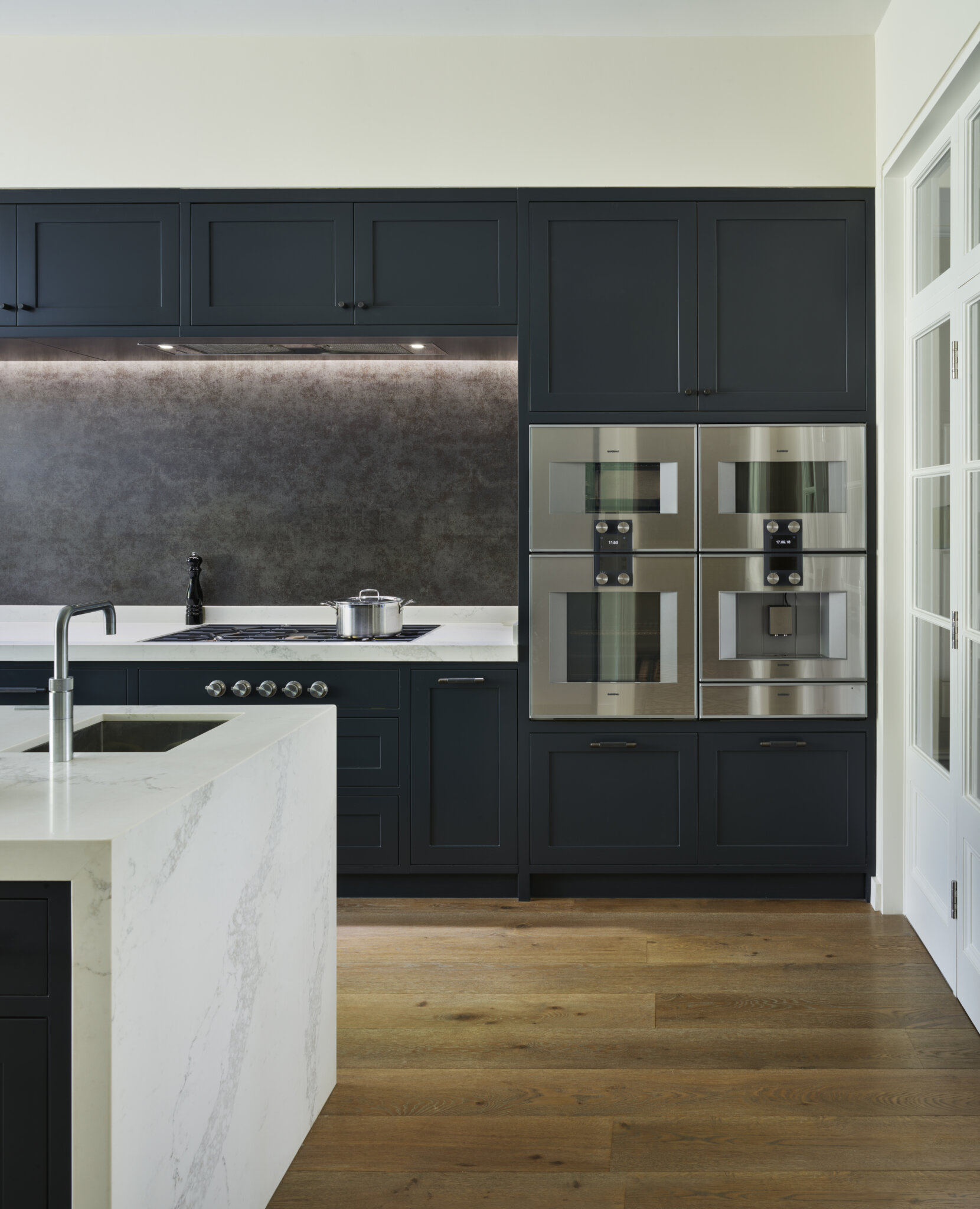 In-frame Shaker-style kitchen by YEO Design - The Kitchen Think