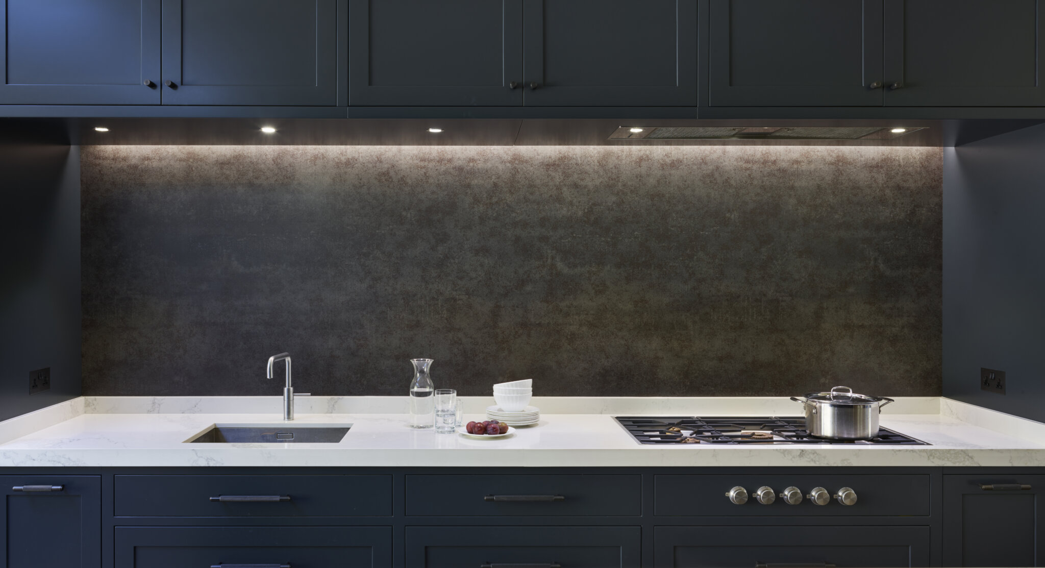 In-frame Shaker-style kitchen by YEO Design - The Kitchen Think