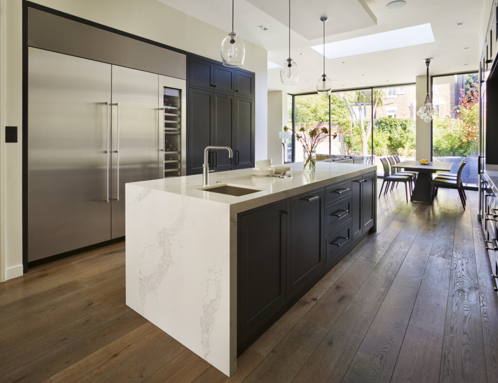 In-frame Shaker-style kitchen by YEO Design - The Kitchen Think